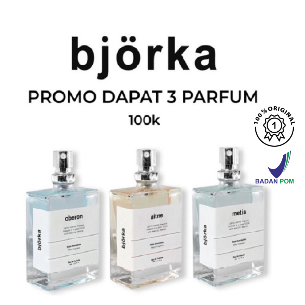 Jual Bjorka Parfum Pria Wanita Unisex Original Tahan Lama Murah ...