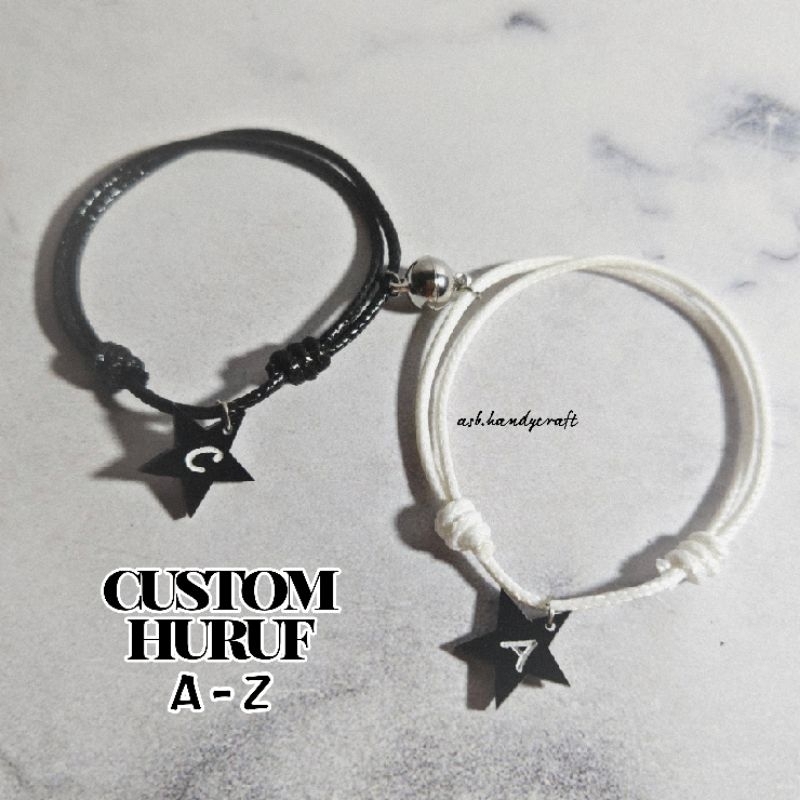 Jual ASB - (COUPLE) A~Z Custom Huruf gelang Bintang Huruf Custom ...