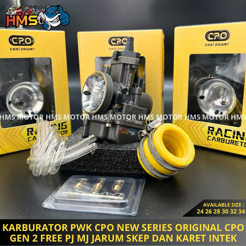Jual KARBURATOR KARBU CARBURETOR CPO PWK 24 26 28 30 32 34 CPO GEN 2 NEW MONSTER SERIES KARBU ...