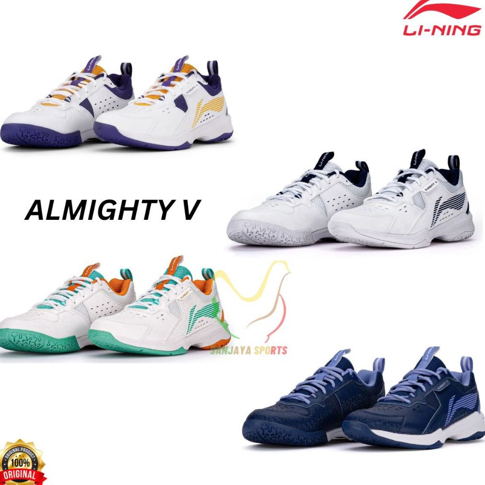 Jual Lagi Tren SEPATU BADMINTON BULUTANGKIS LINING ALMIGHTY V ORIGINAL ...