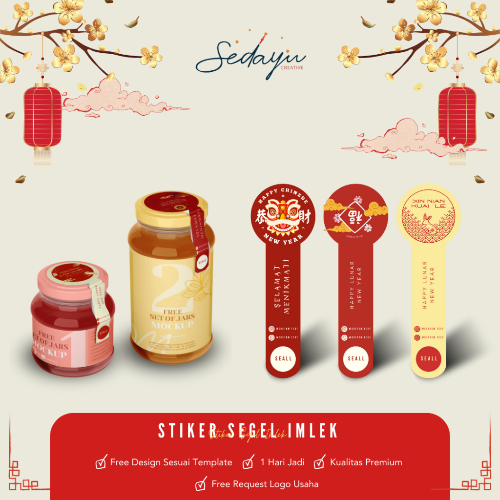 Jual Sticker Segel Box IMLEK | Siker Segel Minuman IMLEK| Sticker ...