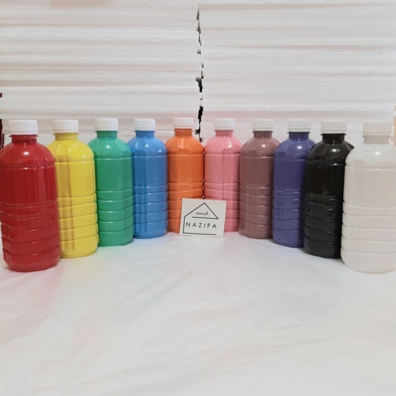 Jual CAT AIR KEMASAN BOTOL 500ML | CAT GABUS LUKIS | CAT STEREFOAM ...