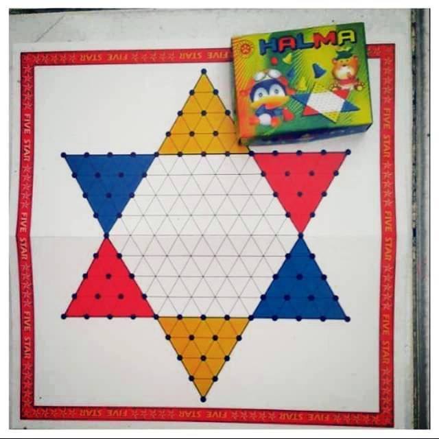 Jual Mainan Tradisional Halma Mainan Jadul Jaman Dulu Board Game ...