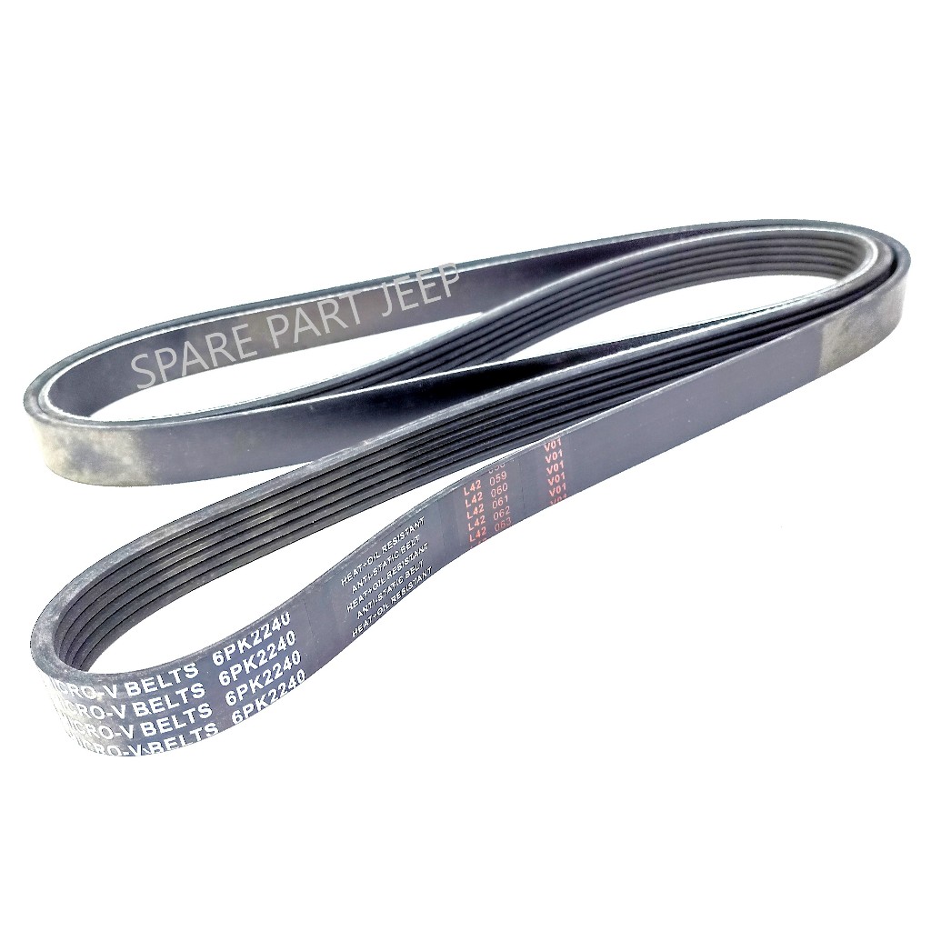 Jual Fan Belt 6pk 2240 Jeep Cherokee Country | Shopee Indonesia
