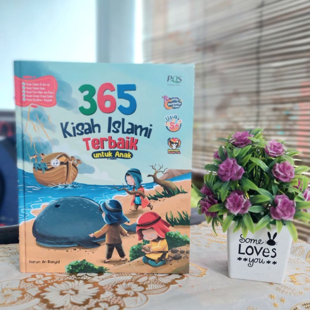 Jual Buku 365 Kisah Islami Terbaik Untuk Anak | PQS Sumber Ilmu | Shopee Indonesia