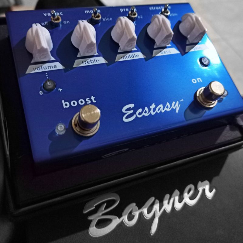 Jual Bogner Ecstasy Blue Pedal(Second Like New) | Shopee Indonesia
