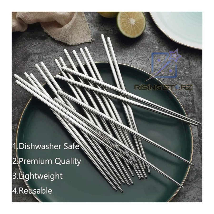 Jual sumpit stainless steel sus 304 premium custom logo grafir nama ...