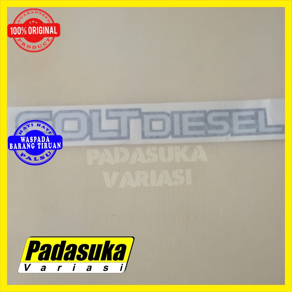Jual Sticker Stiker Colt Diesel Canter 110 PS Coltdiesel ORIGINAL ...