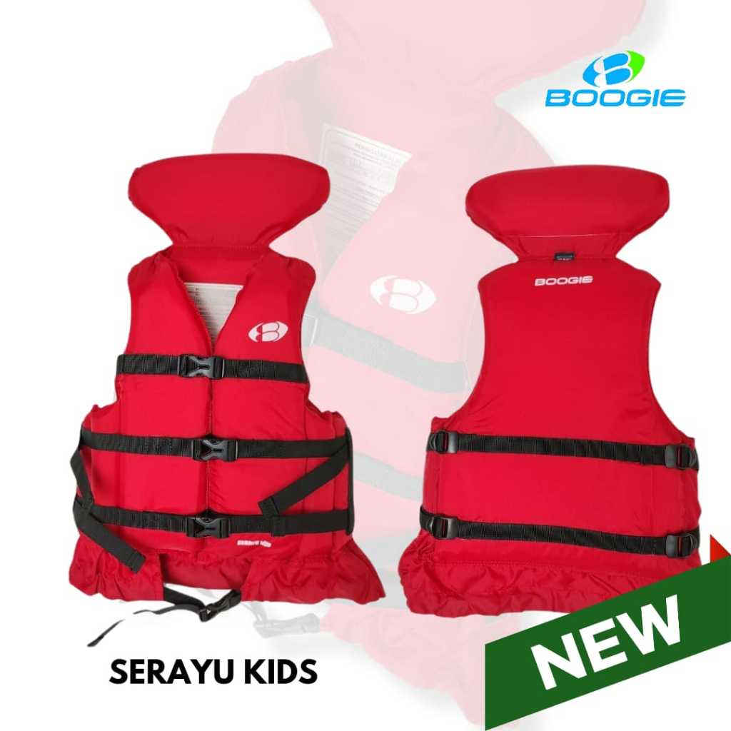 Jual BOOGIE Jaket Pelampung Serayu Kids Life Vest Jacket Rompi Safety ...