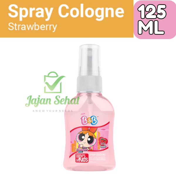 Jual B&B Spray Cologne Kids Parfum Anak Powerpuff Girls 125 ML | Shopee ...