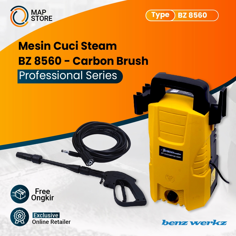 Jual Mesin Steam Cuci Mobil Motor AC Jet Cleaner Benz BZ 8560 / BZ-8560 ...