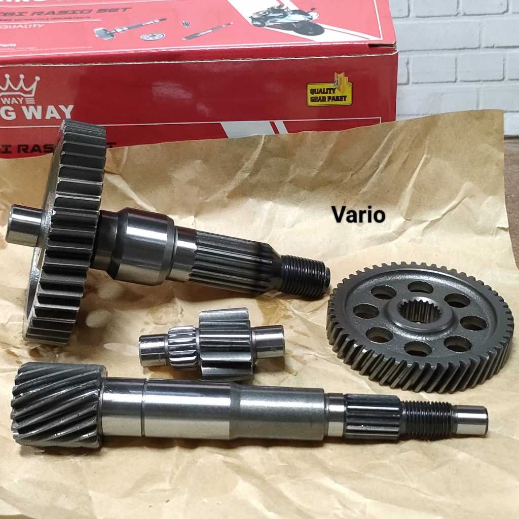 Jual Gigi Rasio Set VARIO 110 KARBU VARIO LAMA Gear Gardan Rasio Assy ...