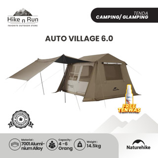 Jual Naturehike Tenda Camping CNK2300ZP021 Village 6.0 Glamping Quick Open | Shopee Indonesia