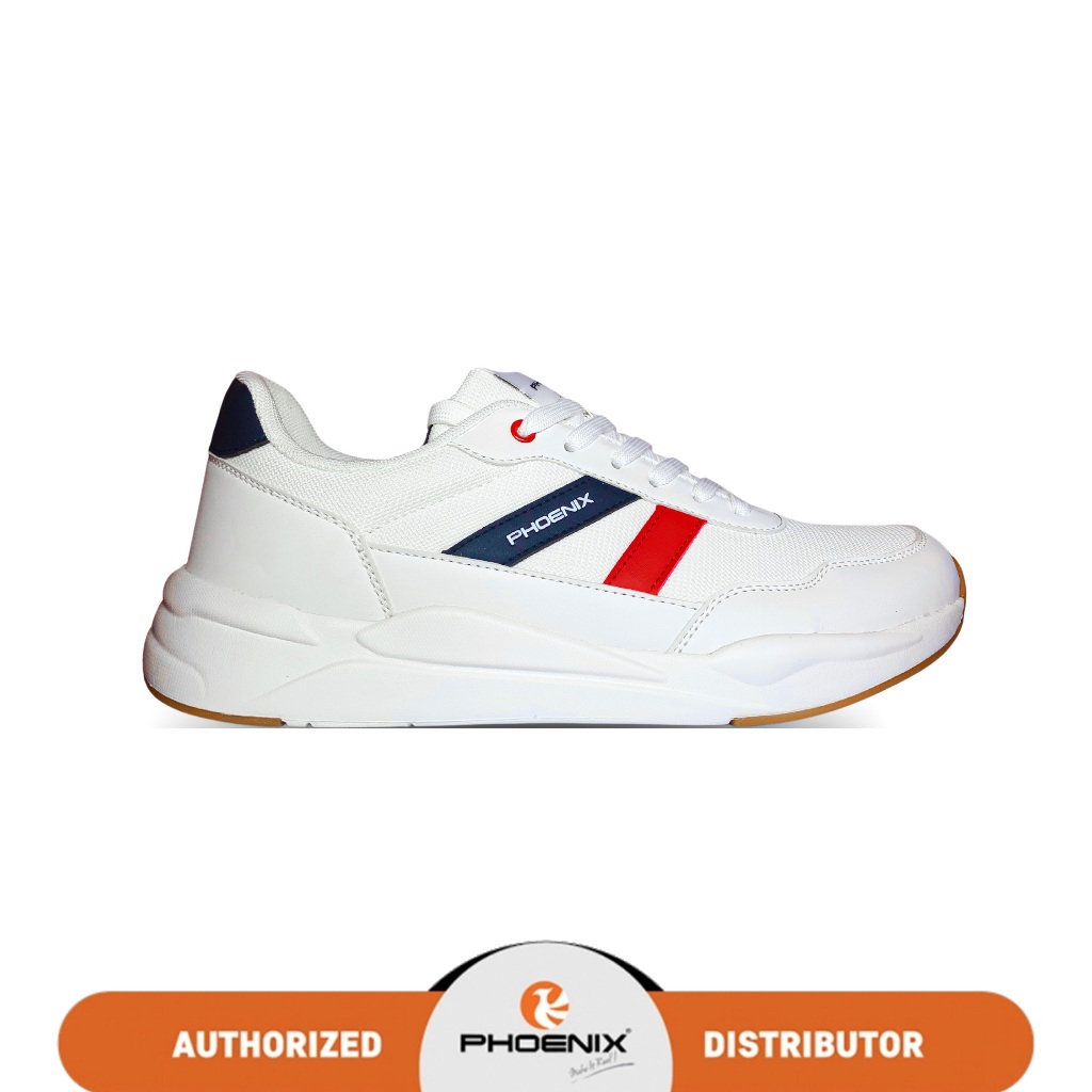 Jual Phoenix Hikaru Sepatu Training Pria - White/Navy | Shopee Indonesia