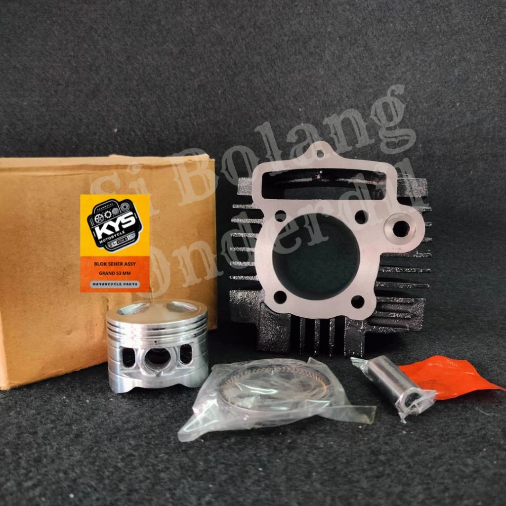Jual BLOK SEHER ASSY GRAND BORE UP 53 MM BORING SET GRAND/ASTREA/PRIMA | Shopee Indonesia
