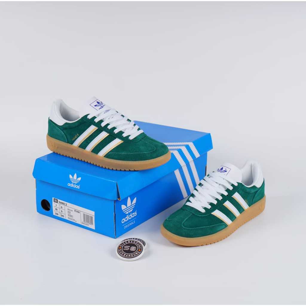 Jual Adidas Hand 2 Green White | Shopee Indonesia