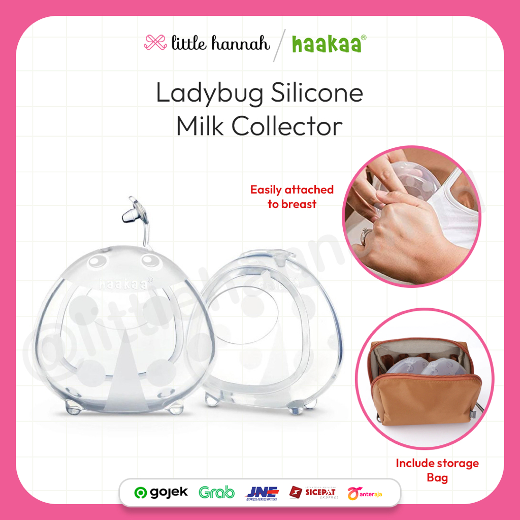 Jual Haakaa Ladybug Silicone Milk Collector / Penampung ASI | Shopee ...