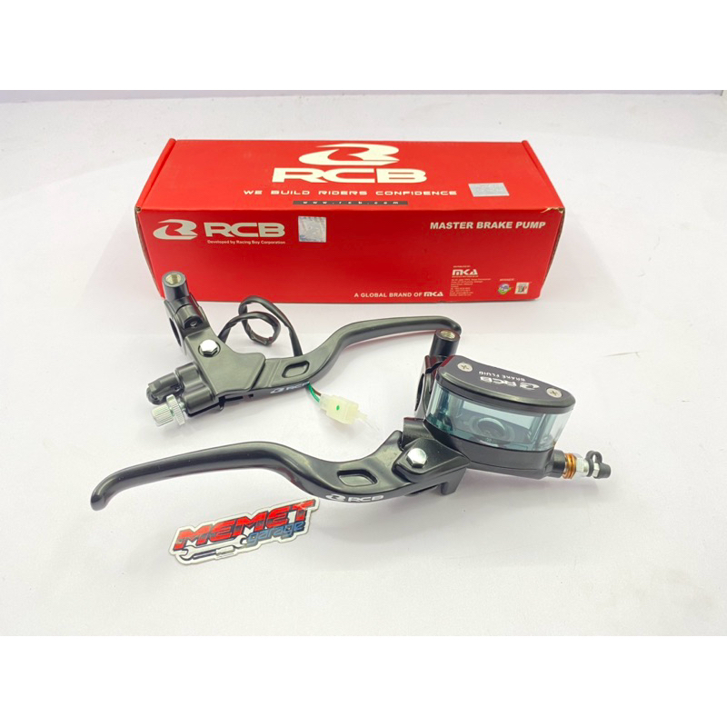 Jual Master rem RCB Oval + Handle Kopling Rem RCB E2 14MM Original Universal | Shopee Indonesia