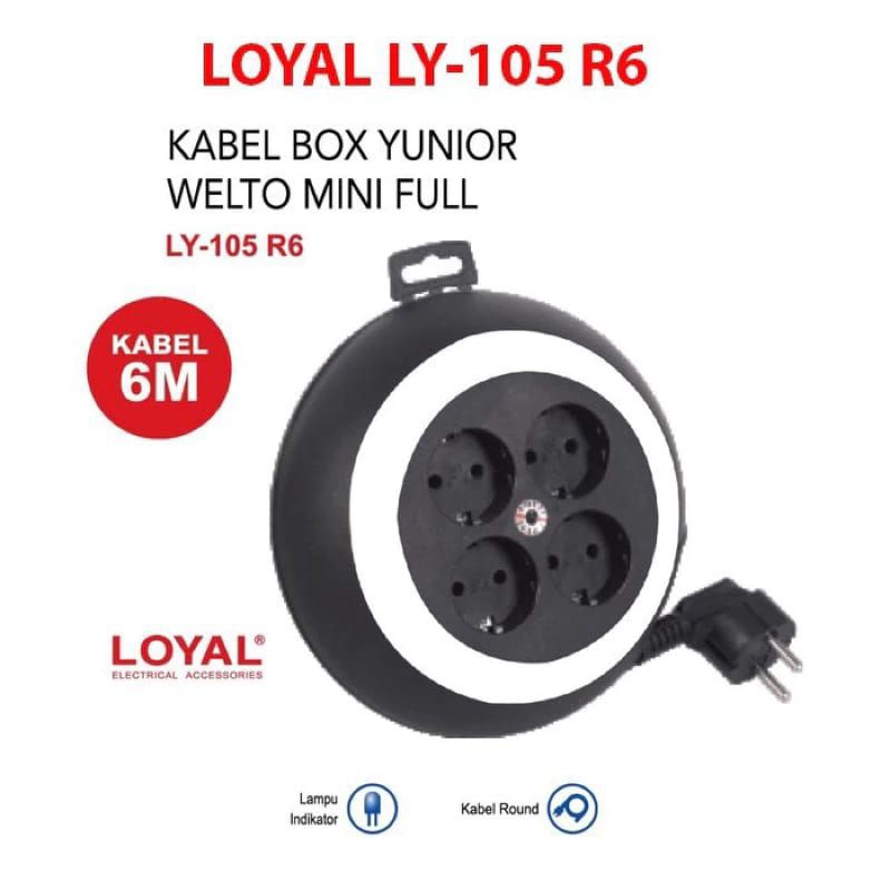 Jual Box Kabel / Kabel Rol 6 Meter Loyal Yunior | Shopee Indonesia