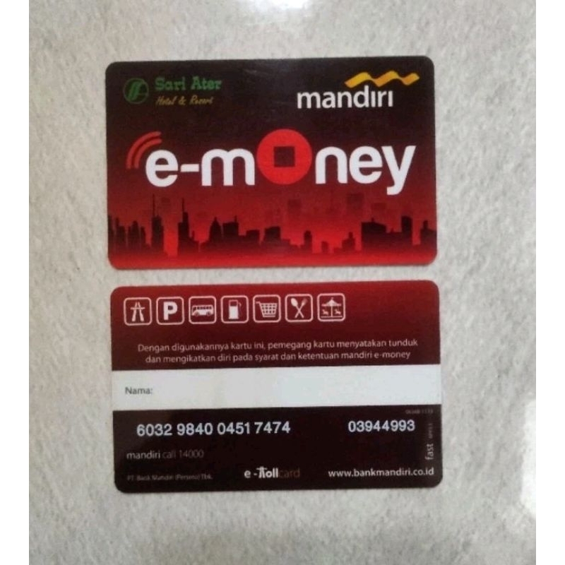 Jual Emoney mandiri Classic card original | Shopee Indonesia