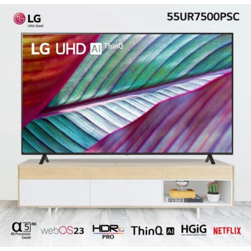 Jual LG Real 4K UHD 55UQ7500 - Smart ThinQ AI HDR10 Dolby Audio Smart ...