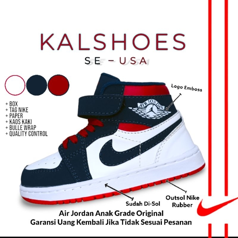 Jual Sepatu Sneakers Anak Jordan SE USA Grade Original Premium Quality ...