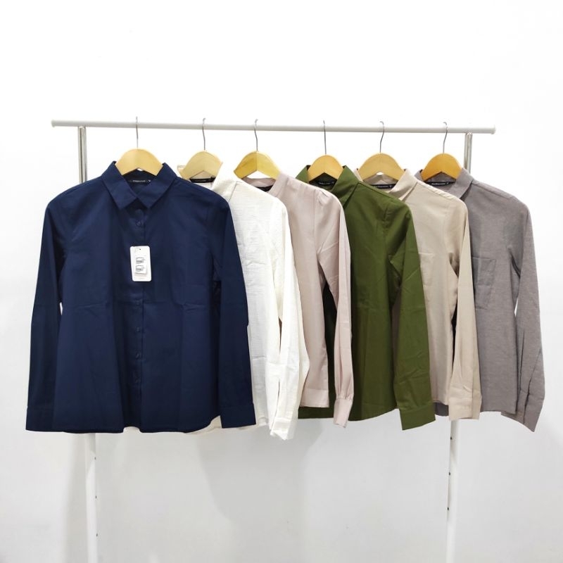 Jual EXECUTIVE BAJU KEMEJA WANITA LENGAN PANJANG BLOUSE LONG SLEEVE ...