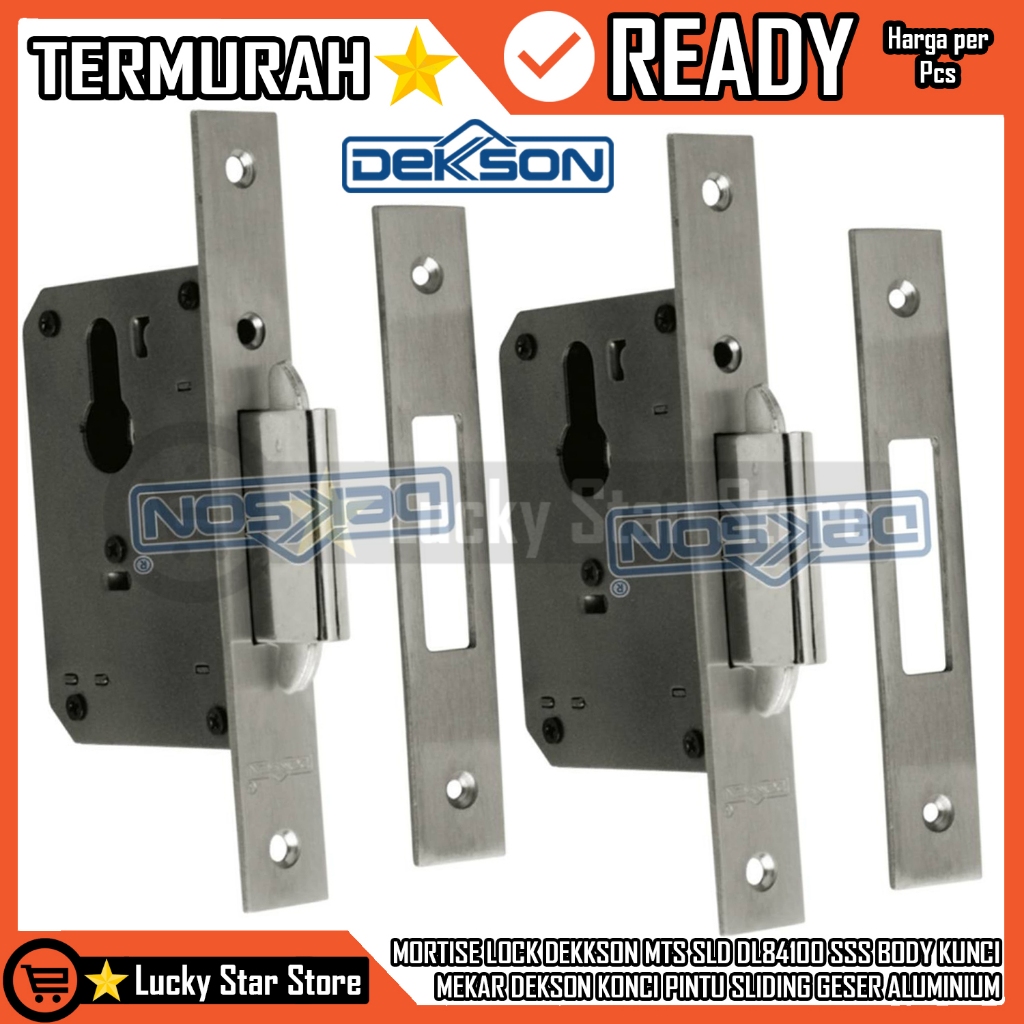 Jual Dekkson MTS L DKS DL84100N SSS Mortise Lock Dekson Door Stainless ...