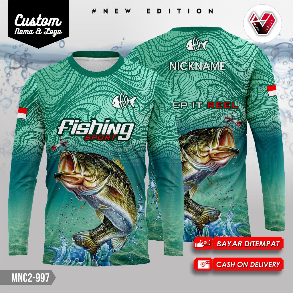 Jual Baju Mancing / Jesey Mancing / Kaos Fishing / Fishing Mania Club ...