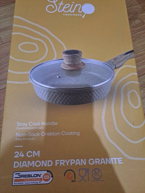 Jual Stein Cookware Frypan 24cm Panci SteinCookware Anti Lengket ...