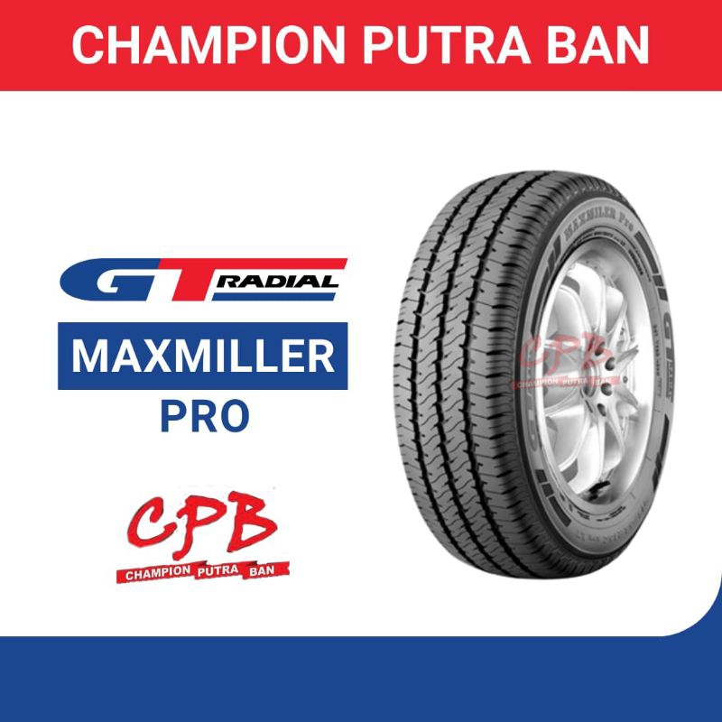 Jual BAN MOBIL 195 R14 GT MAXMILLER PRO 8PR BAN MUATAN | Shopee Indonesia