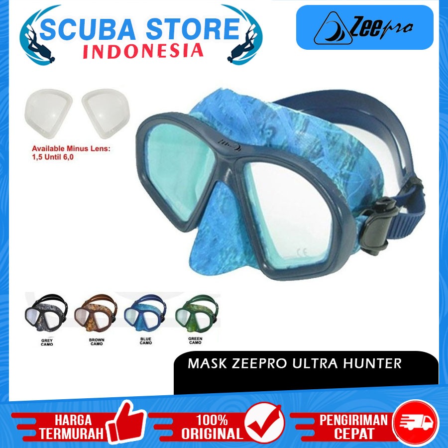 Jual Mask Zeepro Ultra Hunter Lensa Minus Optical Lens Masker Kacamata ...
