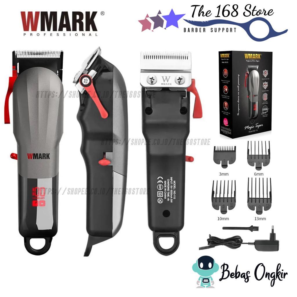 Jual WMARK Hair Clipper Magic Taper Professional Elektrik Digital LED Alat Cukur Rambut 7000 RPM ...