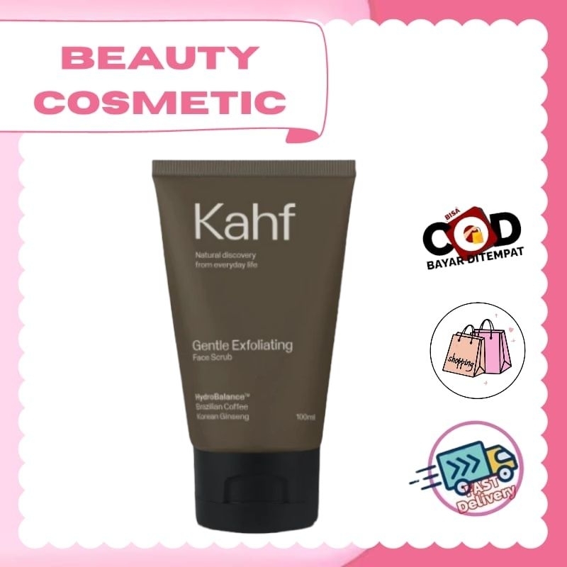 Jual KAHF Gentle Exfoliating Face Scrub 100ml | Shopee Indonesia