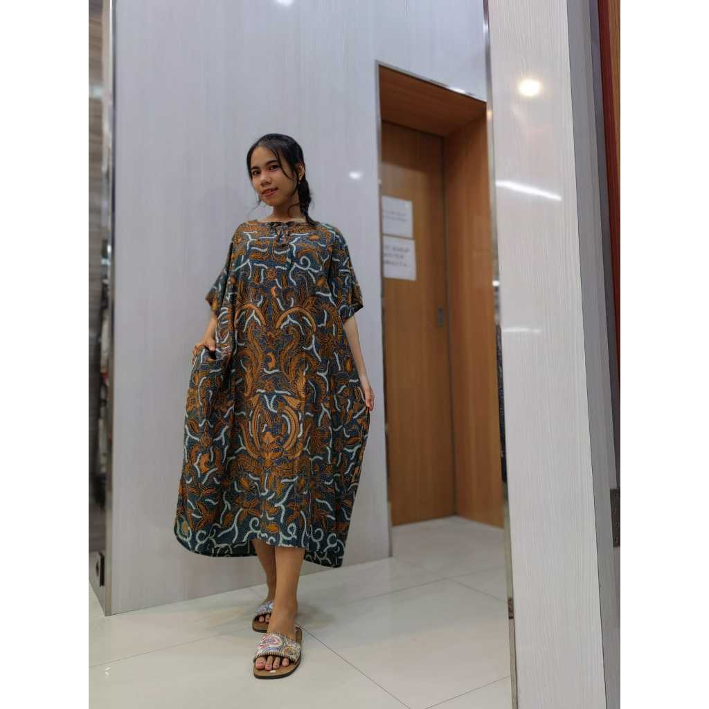 Jual Batik Roebini Daster Kaftan All Size | Shopee Indonesia