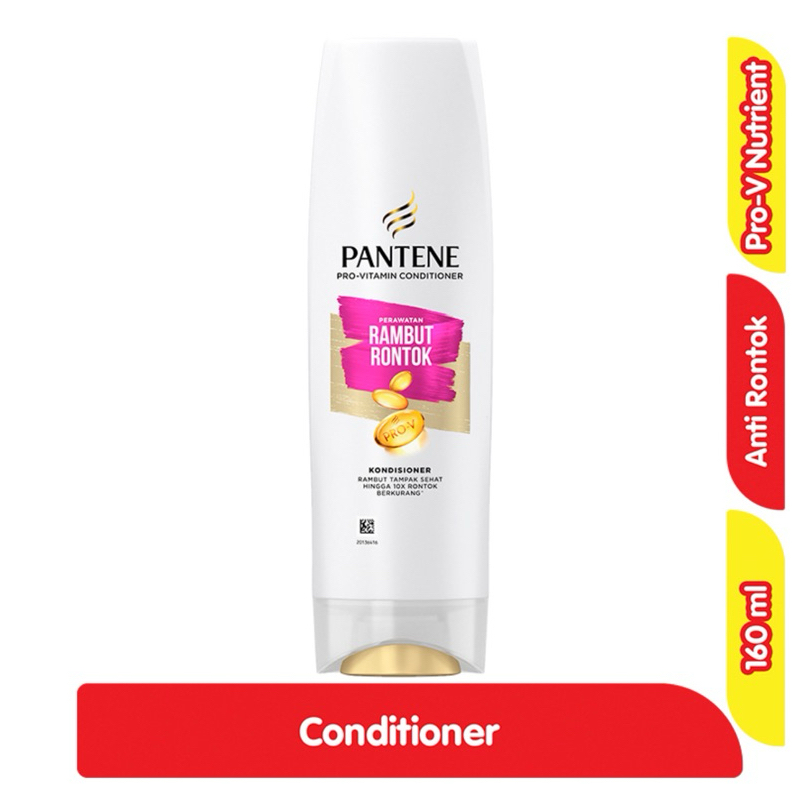 Jual PANTENE Shampoo dan conditioner rambut rontok anti rusak 160ml ...