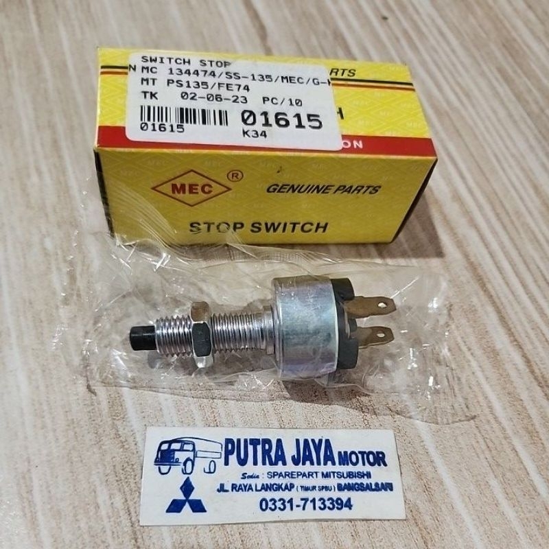 Jual Switch Stop Rem PS135/Canter Soket Gepeng MEC | Shopee Indonesia