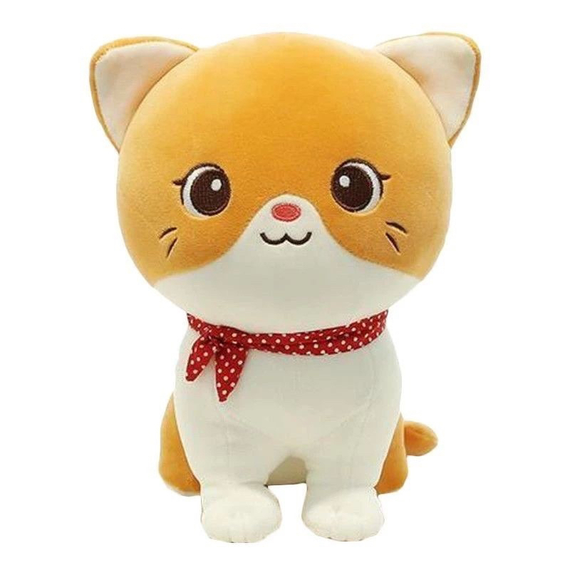 Jual Boneka Kucing Neko Lucu 25cm Bahan Halus Mainan Anak Hadiah Kado ...