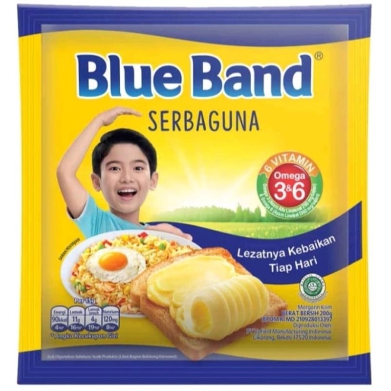 Jual Blue Band Margarine Serbaguna 200 gr | Shopee Indonesia