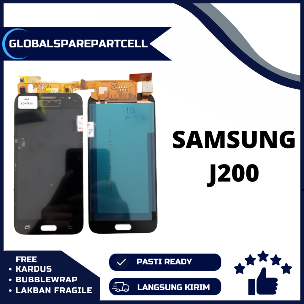 Jual LCD TOUCHSCREEN SAMSUNG J2 J200 2015 KONTRAS FULLSET | Shopee ...
