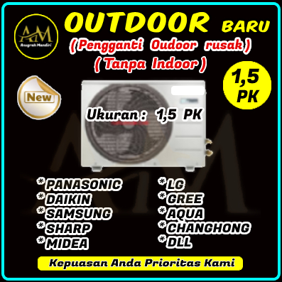 Jual OUTDOOR BARU 1,5 PK ( berbagai Merk ) | Shopee Indonesia