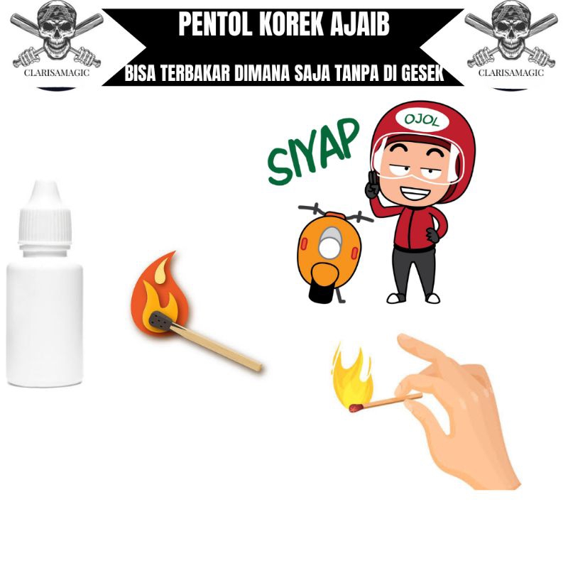 Jual SULAP PENTOL KOREK - KOREK NYALA TANPA API - KOREK AJAIB | Shopee ...