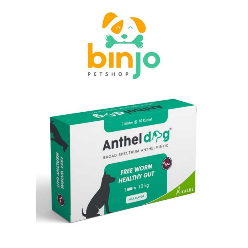 Jual Anthel Dog 1 Tablet - Obat Cacing Anjing | Shopee Indonesia