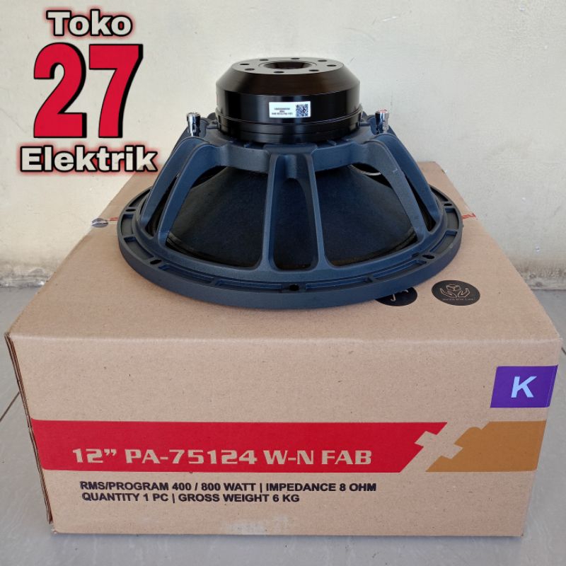 Jual Speaker ACR Fabulous 12 inch PA 75124 W-N | Shopee Indonesia