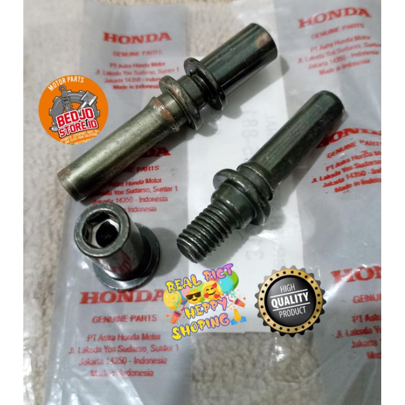 Jual Promo As + Mur Kalifer Kaliper Kampas Cakram Depan /Baut Karet ...