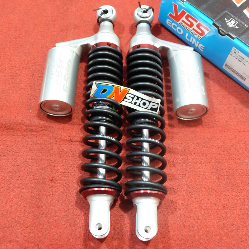 Jual Shock yss g series pcx 150 2018 350mm smooth | Shopee Indonesia