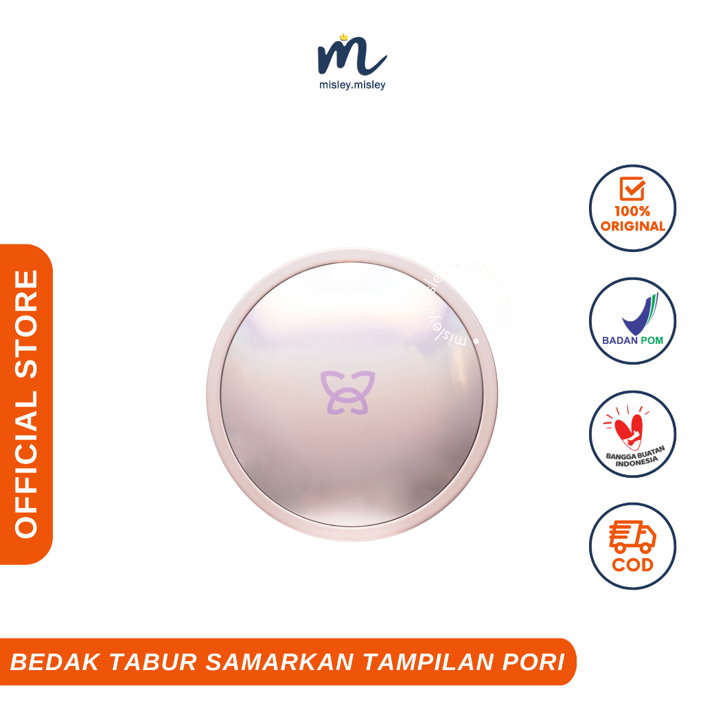 Jual MISLEY - MOP - Mother of Pearl Microblur Translucent Loose Powder ...