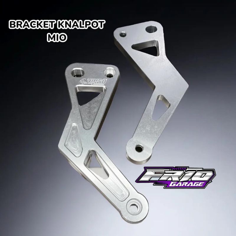 Jual BRACKET KNALPOT CNC MIO ALUMUNIUM SHIJIRO BREKET TIANG KNALPOT MIO PNP ORIGINAL SHIJIRO ...