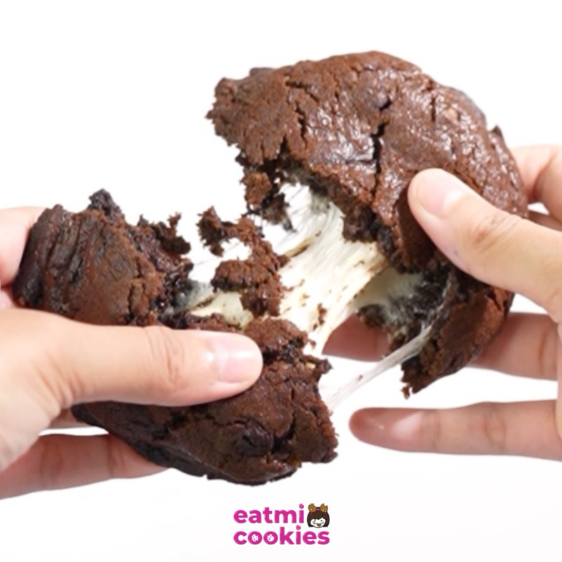 Jual TRIPLE CHOCO MARSHMALLOWS (100gr cookies) by EATMI COOKIES ...