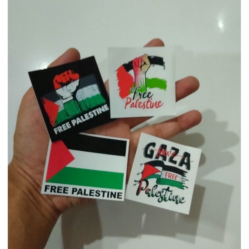 Jual stiker sticker gambar tempel vinyl palestin Palestine palestina ...